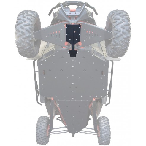 FRONT DIFF SKID PLATE ALUM / PHD - XRW - Racing Parts